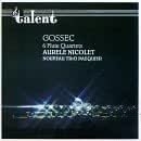 Francois Joseph Gossec, Aurèle Nicolet - Gossec: 6 Flute Quartets ...