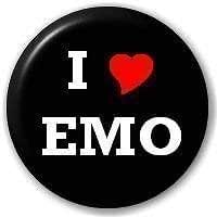Amazon.com: Emblems-Gifts i love emo (Heart) 25mm Pin Lapel Button ...