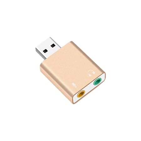 Plugable USB Audio Adapter with 3.5mm Speaker/Headphone and Microphone ...
