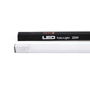 ANAVI Aluminium Led Flat Tube Light 4 Feet, White Batten 6K/3K 3 in 1 ...