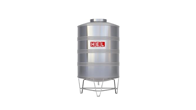 Hindustan Stainless Steel Water Tank 500 L (304 L Grade, 0.6 mm ...