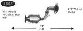 Amazon.com: Catco 4865 Direct Fit Converter : Automotive