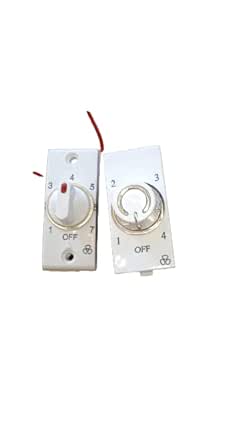 Ceiling Fan Regulator, 2 Piece, White : Amazon.in: Home & Kitchen