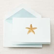 Amazon.com : Hand Engraved Starfish Notes : Blank Note Cards : Office ...