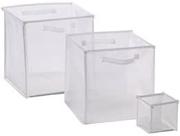 Amazon.com: The Container Store Folding Mesh Cube : Home & Kitchen