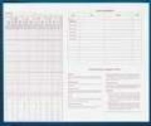 Class Record Card for 24 Members a Quarter : Broadman & Holman ...