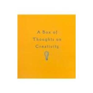 A Box of Thoughts on Creativity: 9780811823661: Books - Amazon.ca