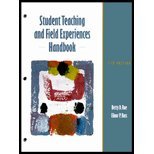Student Teaching and Field Experiences Handbook: Betty D. Roe; Elinor P. Ross: 9780024026613 ...