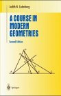 Buy A Course in Modern Geometries (Undergraduate Texts in Mathematics ...