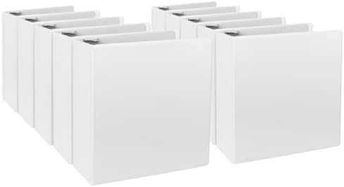Amazon.com : CIXILDTS 3-Inch 3 Ring Binder, Standard 3" Slant-D Ring ...