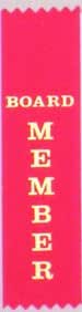 Amazon.com : Board Member Ribbon, Award Ribbon, Red, pack of 25 ...
