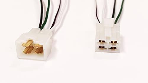 ERH India (1 Pair) Male Female Connector Socket 4 Pin Electric Jointer ...