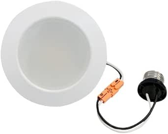 LED Ceiling Light Round Retrofit Can Light Flat Lens, Color Selectable ...