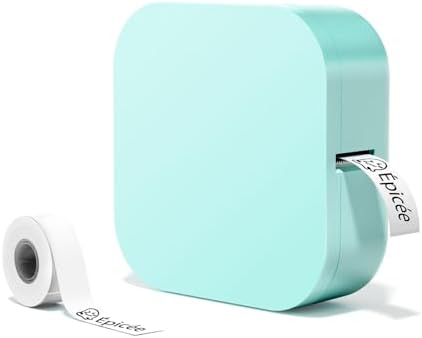 PRT Label Makers Machine with Tape Built-in Cutter Portable Bluetooth ...