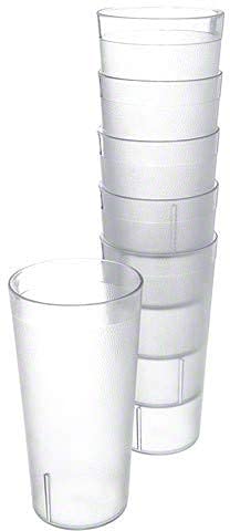 Royale Mesum Unbreakable Polycarbonate Glasses 330Ml Frosty (Pack of 6Pcs) : Amazon.in: Home ...