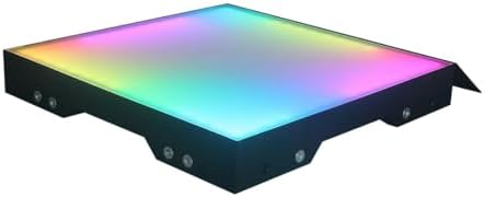 Amazon.com: Magnetic LED Dance Floor Stage Lights with Flight Case ...