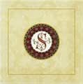 Amazon.com | Punch Studio Monogram Beverage Napkin "S": Cocktail ...