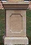 Haddonstone Elizabethan Stone Plinth : Amazon.co.uk: Garden
