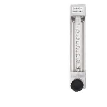 1pc DK800-4 Glass Rotameter Gas Flow Meter Variable Area Flow Indicator ...