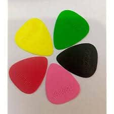 Delrin Guitar Picks Thin size Pack of 5 (Multicolour) : Amazon.in ...