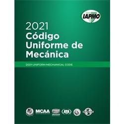 2021 Codigo Uniforme de Mecanica (2021 Uniform Mechanical Code) : IAPMO ...