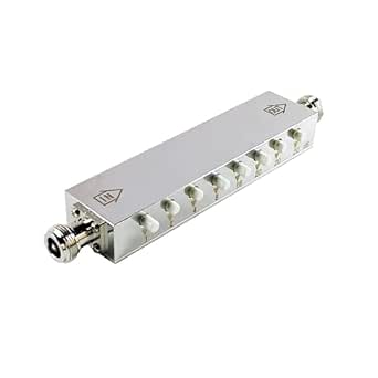 N 1dB Step 10W 90dB Variable Step Attenuator Copper Button Attenuator ...
