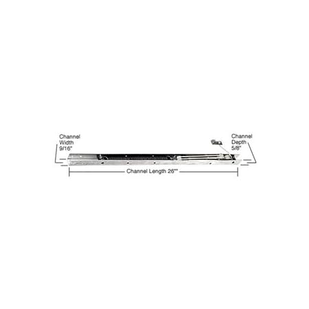 26" Window Channel Balance; 2530 or 25C - Tools Hardware And ...