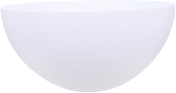Generic Floor Lamp Shades: Plastic Bowl Lamp Shade White Lamp Shade ...