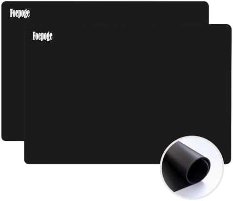 2 Pack Extra Thick 2MM Silicone Mat for Worktops, Kitchen Worktop ...