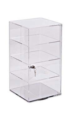 Amazon.com: 4-Shelf Acrylic Rotating Tower Display - STOR-98219 : Home ...