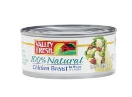 Amazon.com: VALLEY FRESH CHICKEN BREAST CANNED 100% NATURAL IN WATER 10 ...