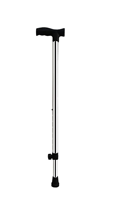 kesi L Type Folding Walking Stick - Adjustable Height with Rubber Feet ...