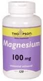Amazon.com: Thompson Magnesium Tablets, 100 Mg, 120 Count (Pack of 12 ...