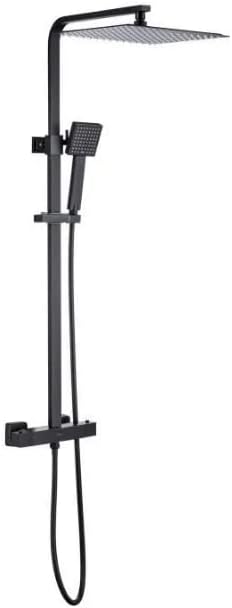 Colonne de douche OCEANIC - Mitigeur thermostatique corps froid - Pomme ...