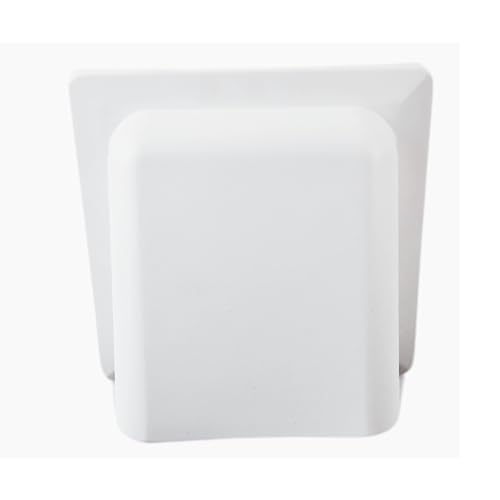 White External Vent Cover Kit – 100mm Hooded Cowl with Backdraft ...
