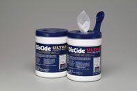 Amazon.com: Discide Ultra 6" x 6.75" Disinfect Towelettes 160/Can ...