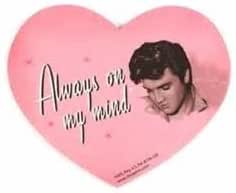Elvis Presley Mouse Pad Pink Heart: Mouse Pads: Amazon.com.au
