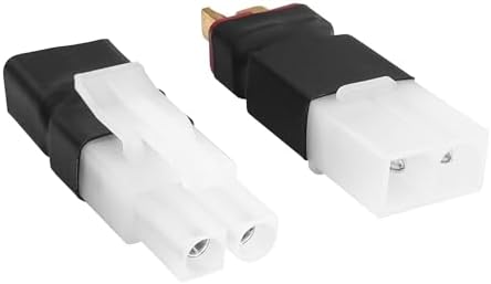 Amazon.com: YACSEJAO 1 Pair Style T Plug to Big Tamiya Wireless ...