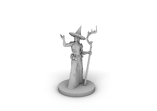 Amazon.com: Female Elf Druid Spore Circle Tabletop DND Gaming Miniature ...