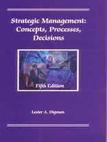Strategic Management: Concepts, Processes, Decisions: Digman, Lester A ...