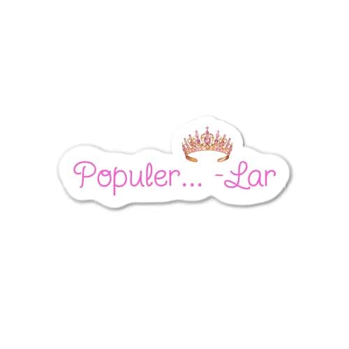 Amazon.com: Wicked- populer... -lar! Waterproof Sticker, Decal, Laptop ...