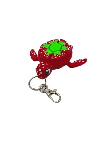 Amazon.com: Turtle Fruit Fidget Clicker - 8 Unique Fruits | Keychain ...