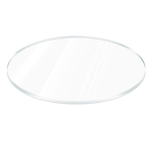 Snapklik.com : 1 Pieces 1/4 Round Plexiglass Sheet, 13 Inch Diameter ...