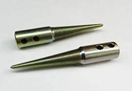 Tapered Spindle 1/2 inch Left & Right Polisher, Buffing Arbour & Bench ...