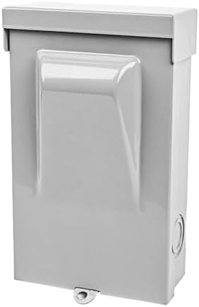 ICOOL 60 Amp Non-Fused Disconnect Switch, NEMA 3R AC Disconnect Metal ...