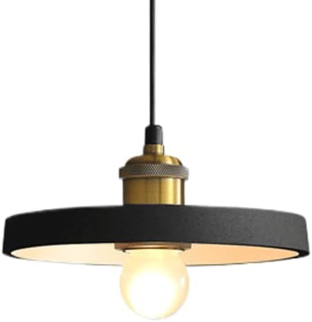 E27 Base Single-Head Chandelier Modern Industrial Style Wrought Iron ...