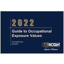 2022 Guide to Occupational Exposure Values: ACGIH: 9781607261544 ...