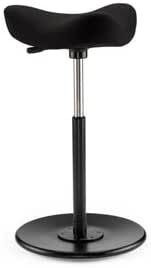 Amazon.com: Varier Move Stool, Black with Black Base : Home & Kitchen