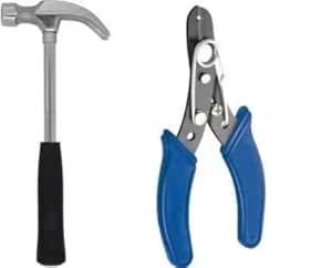 AK HAND TOOLS Wire Cutter, 1 Curved Claw Hammer. Hand Tool Combo Hand ...