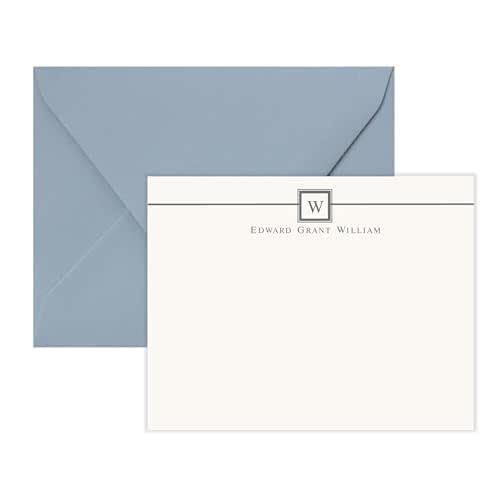Amazon.com: Lemon Grace Co Personalized Mens Stationery Set ...